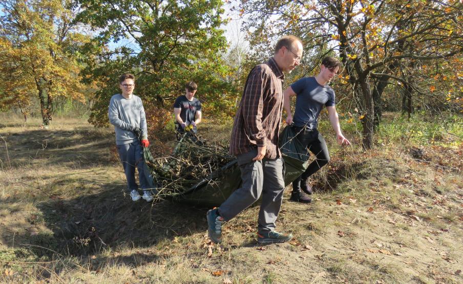 Ismét a Homoktövis Természetvédelmi Területen dolgoztunk | Magyar ...