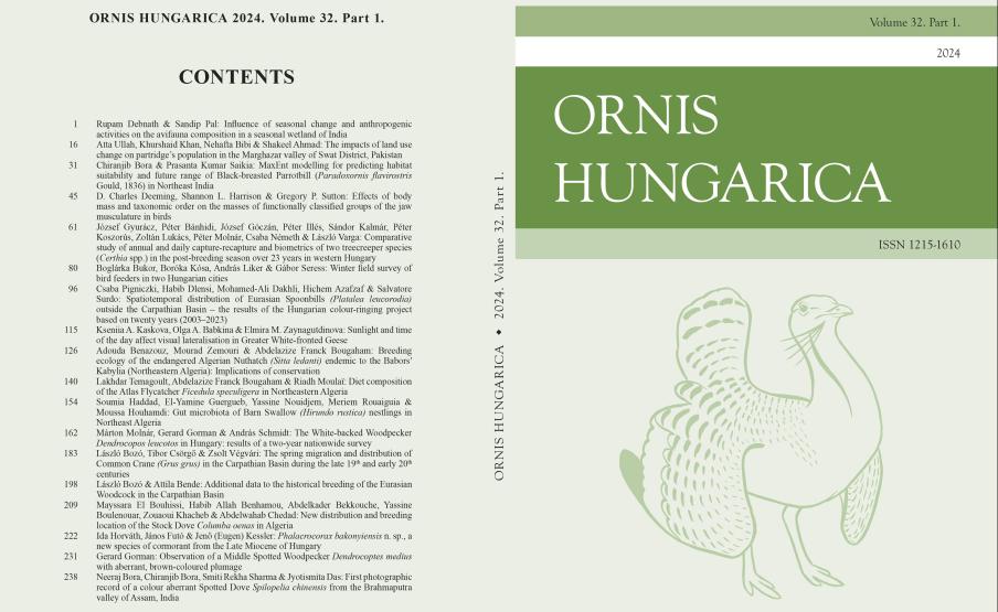 Az Ornis Hungarica sikere, a hazai madártan elismerése | Magyar ...
